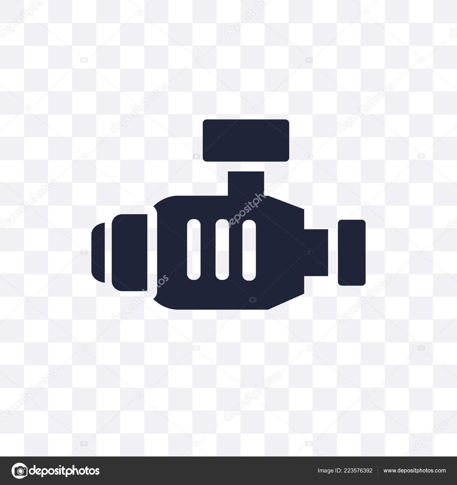 Pump Transparent Icon Pump Symbol Design Industry Collection Simple ...