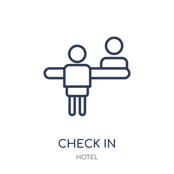 Hotel Check In Icon