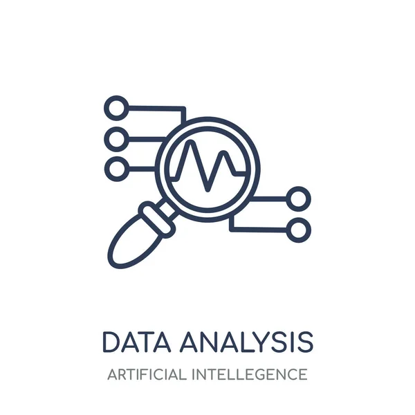 Database Analysing Icon Database Analysing Linear Symbol Design Analytics Collection Stock ...
