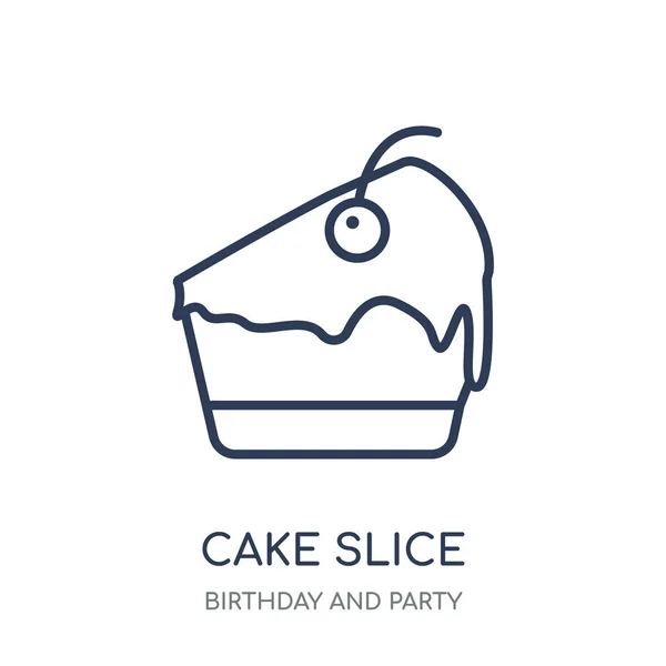 Cake Slice Outline