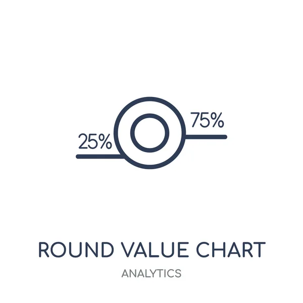 Percentage Icon Percentage Linear Symbol Design Analytics Collection ...