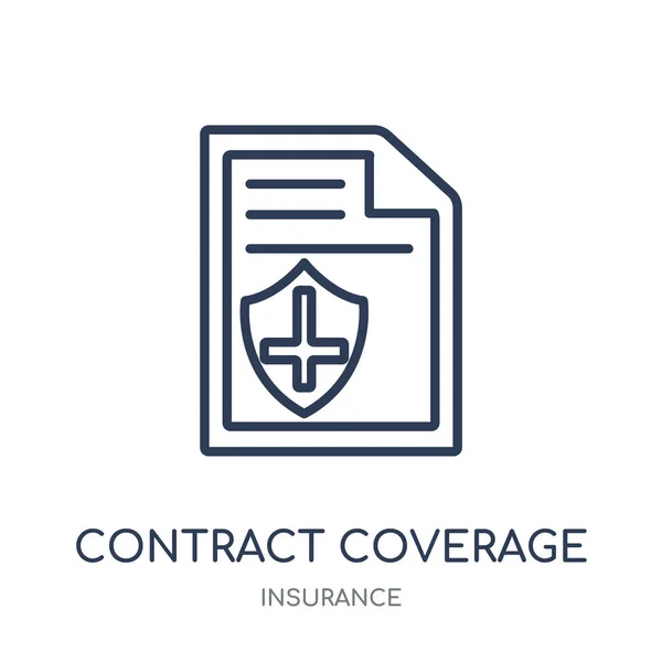 Contract Coverage Icon Contract Coverage Symbol Design Insurance ...