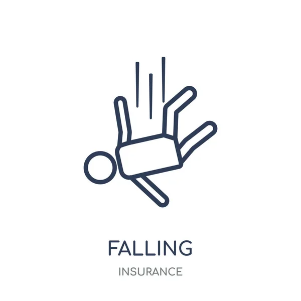 Falling Icon Falling Symbol Design Insurance Collection Stock Vector ...
