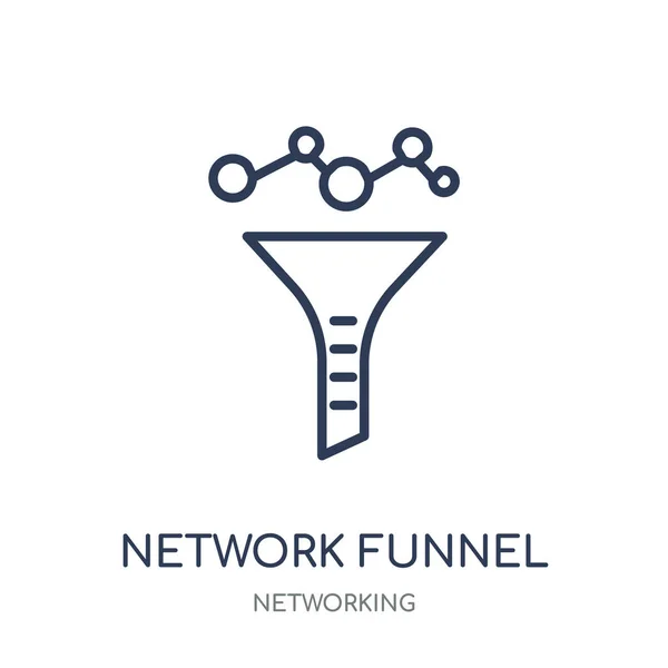 Network Optimization Icon Network Optimization Linear Symbol Design Networking Collection Stock ...