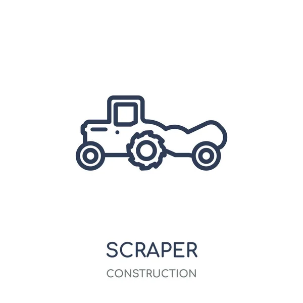 Scraper Icon Scraper Symbol Design Construction Collection Simple ...