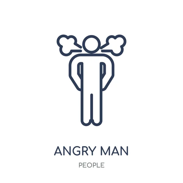 Angry Man Icon