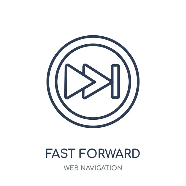 Play Button Icon Play Button Linear Symbol Design User Interface Stock Vector Image by ...