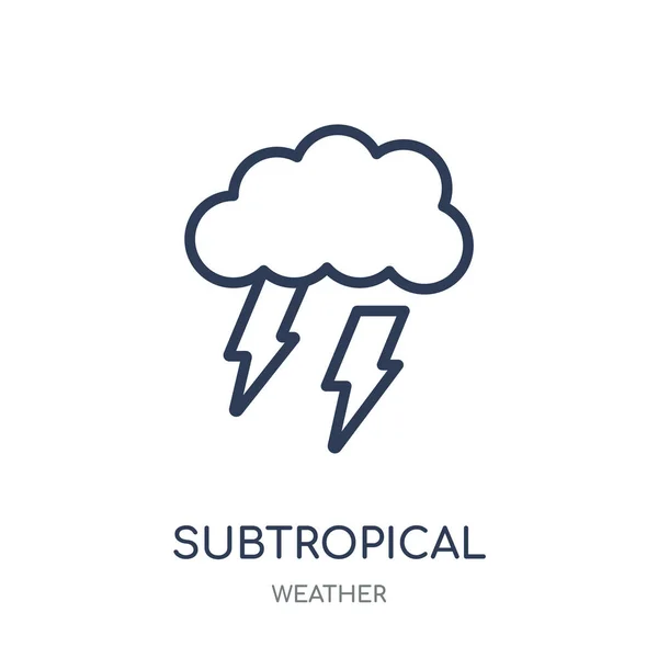 Zonas subtropicales imágenes de stock de arte vectorial | Depositphotos