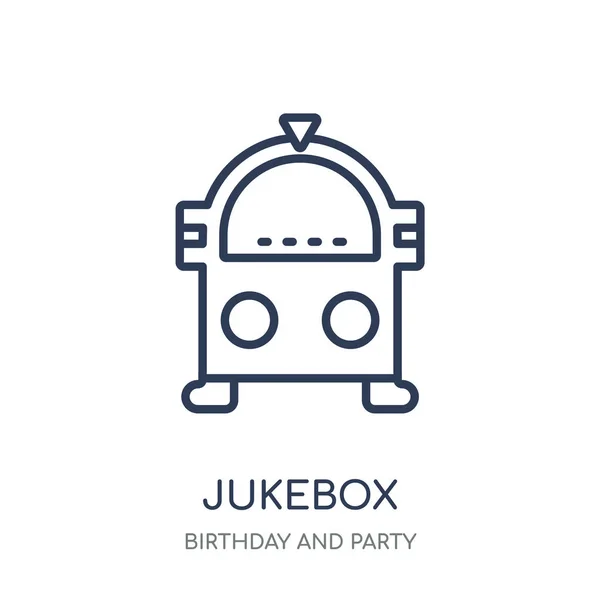 Jukebox Icon Jukebox Symbol Design Birthday Party Collection Simple ...