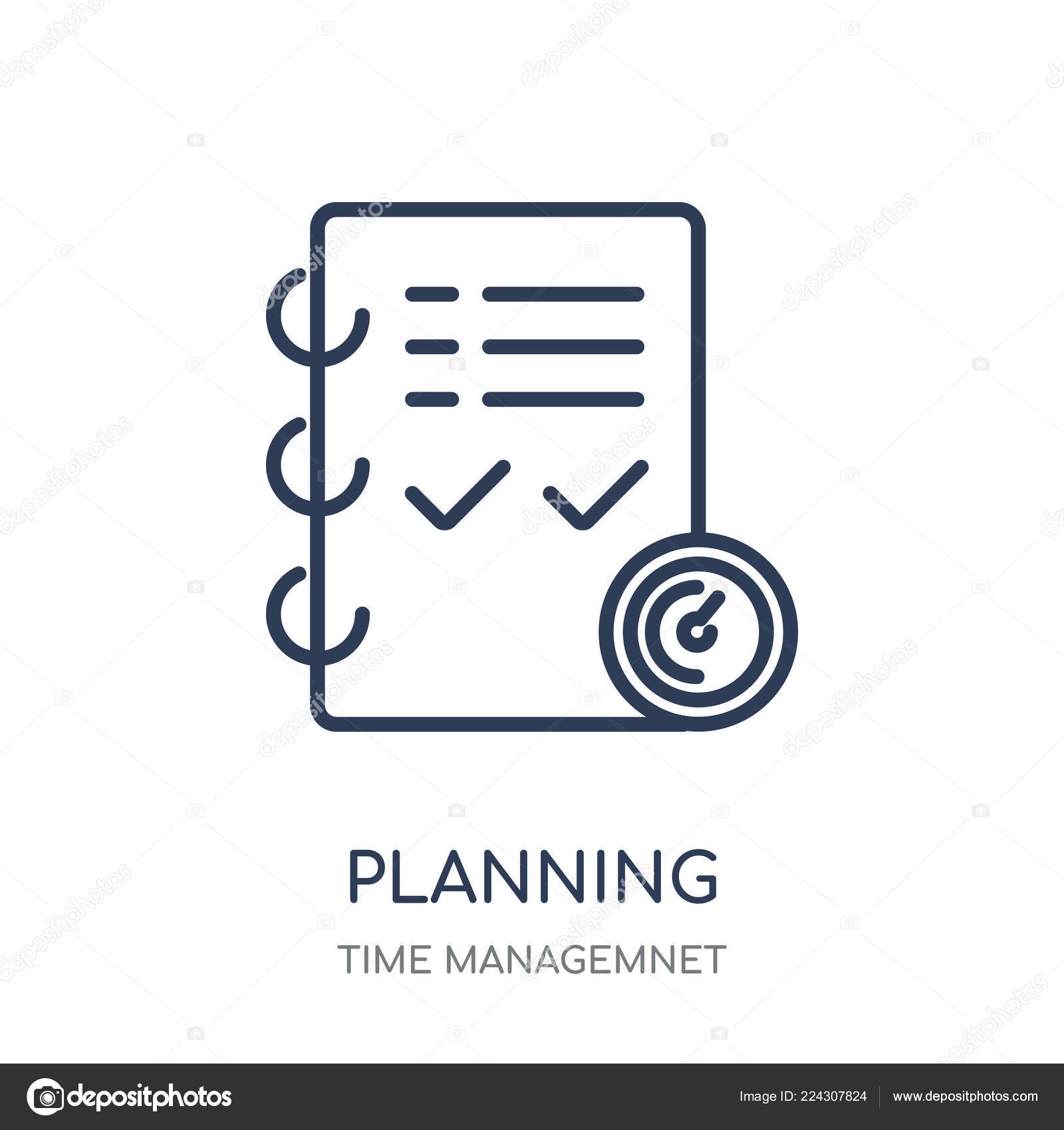 Icône De Planification