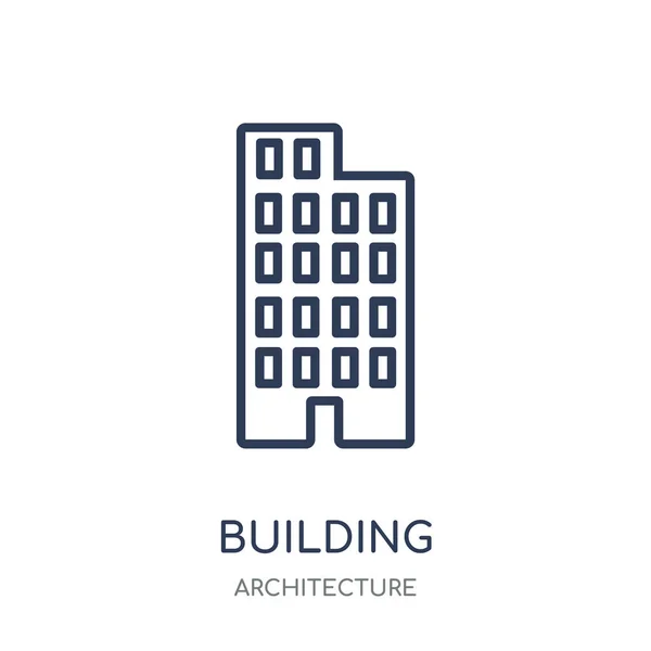 Tower Icon Tower Linear Symbol Design Architecture Collection Simple ...