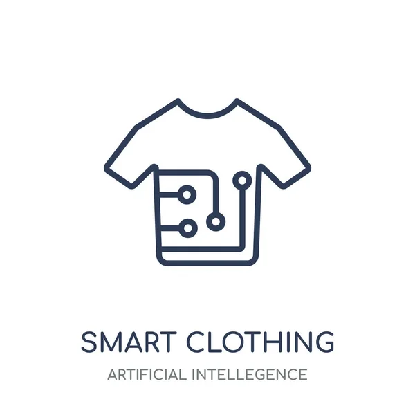 Smart clothing icon. Smart clothing linear symbol design from ...