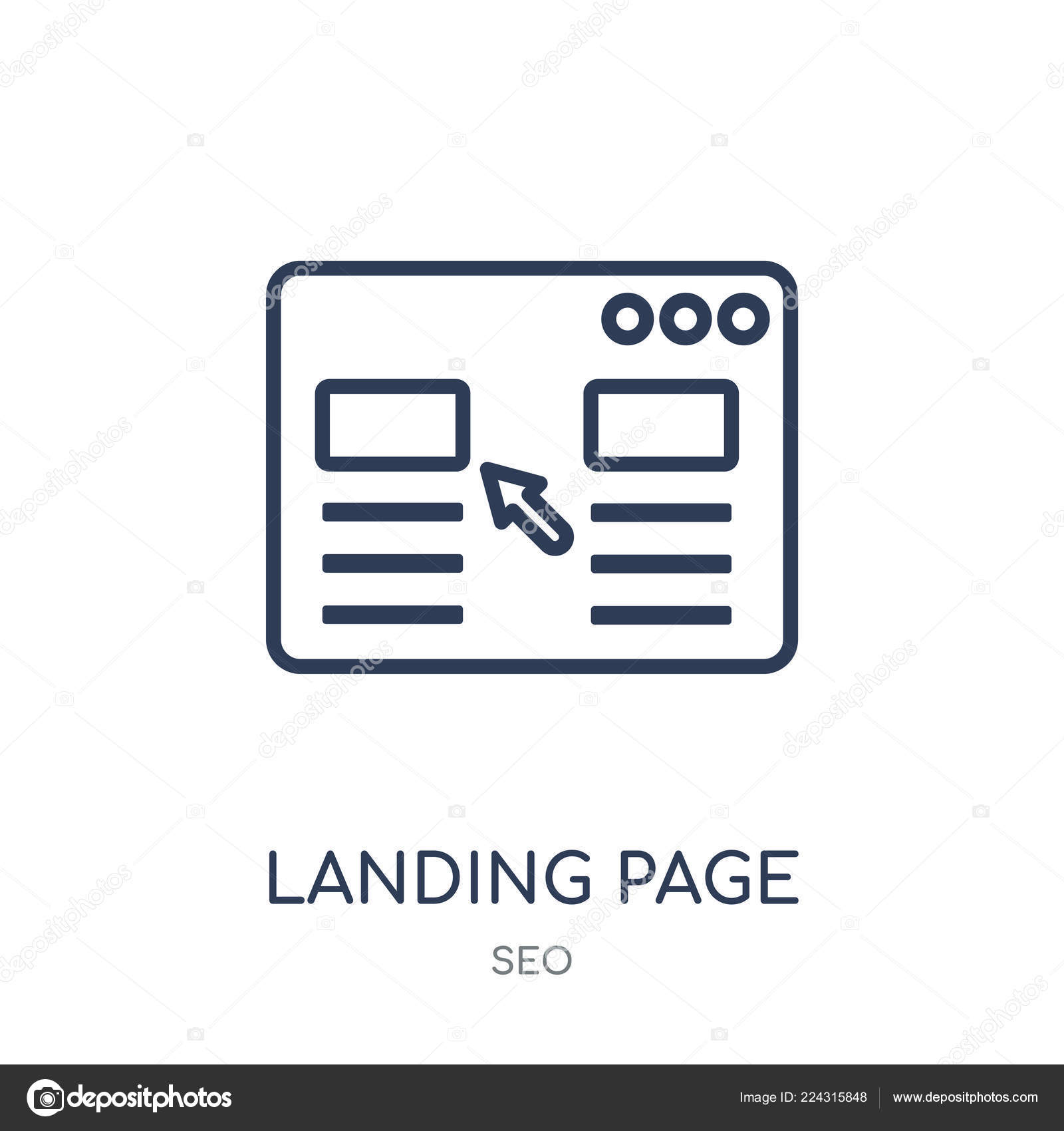 Landing Page Icon