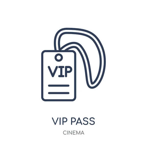 Vip Ikona Osoba Vip Osoba Lineární Symbol Designu Kolekce Cinema Stock ...