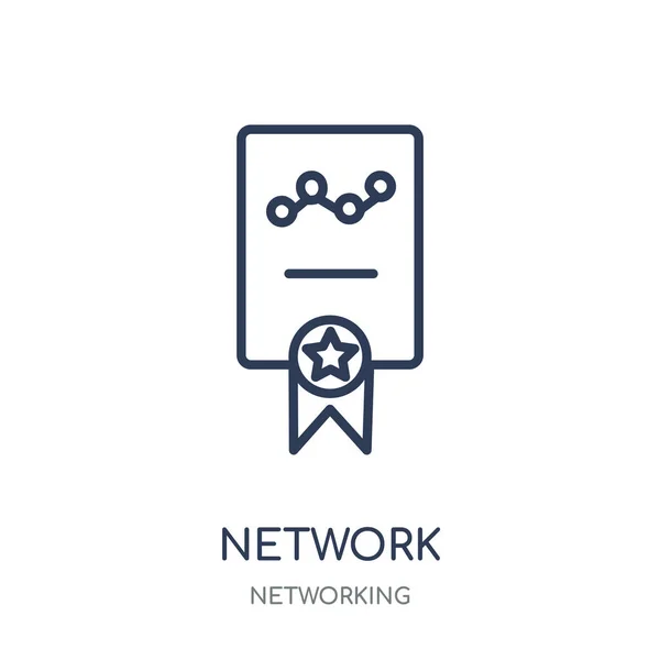 Network Optimization Icon Network Optimization Linear Symbol Design Networking Collection Stock ...
