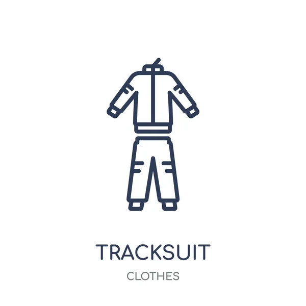 Tracksuit Icon Tracksuit Symbol Design Clothes Collection Simple ...