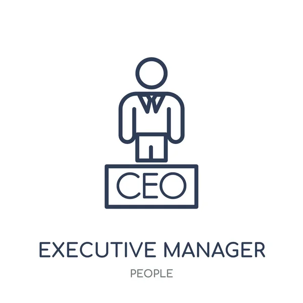 Executive Manager Icon Executive Manager Symbol Design People ...