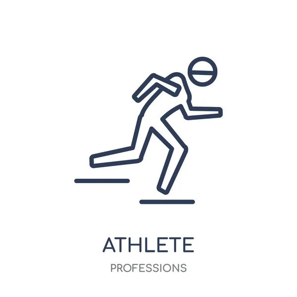 Athlete Icon Athlete Symbol Design Professions Collection Simple ...