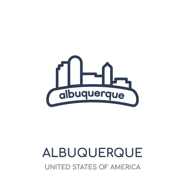 Albuquerque Icon Albuquerque Symbol Design United States America ...