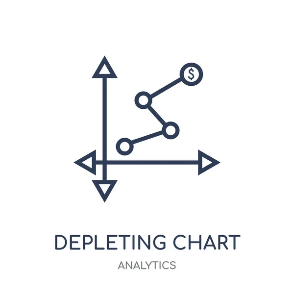 Depleting chart Vector Art Stock Images | Depositphotos