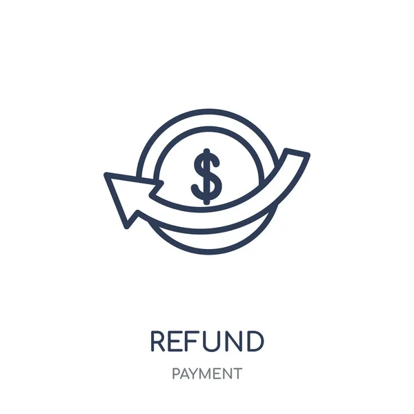 Refund Icon Refund Symbol Design Payment Collection Simple Element ...