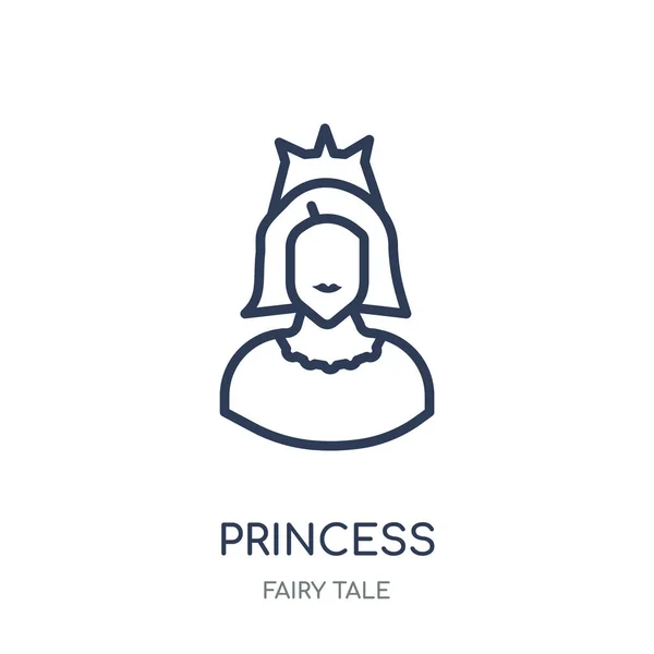 Princess Icon Princess Symbol Design Fairy Tale Collection Simple ...