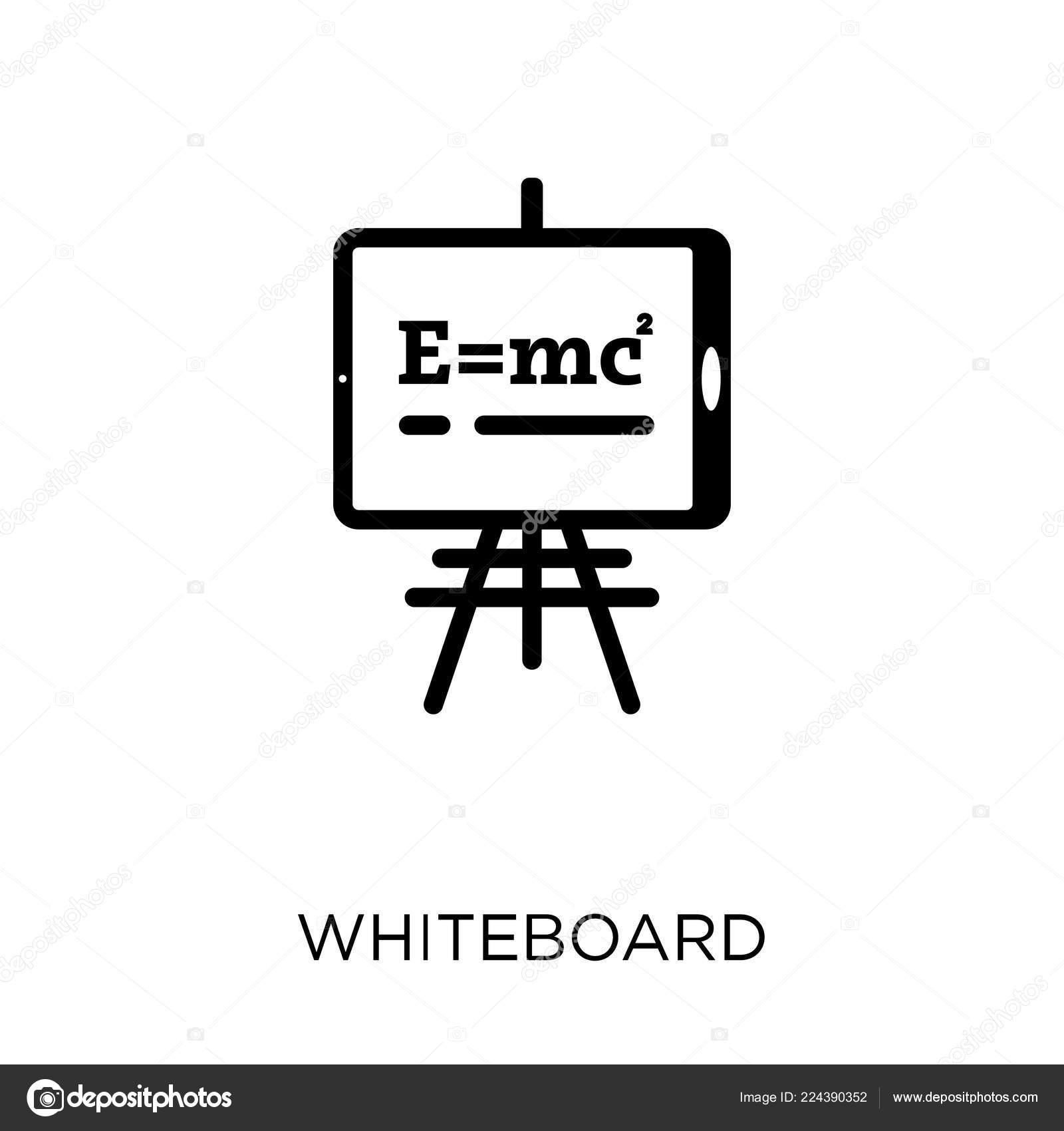 Whiteboard Icon Whiteboard Symbol Design Online Learning Collection ...