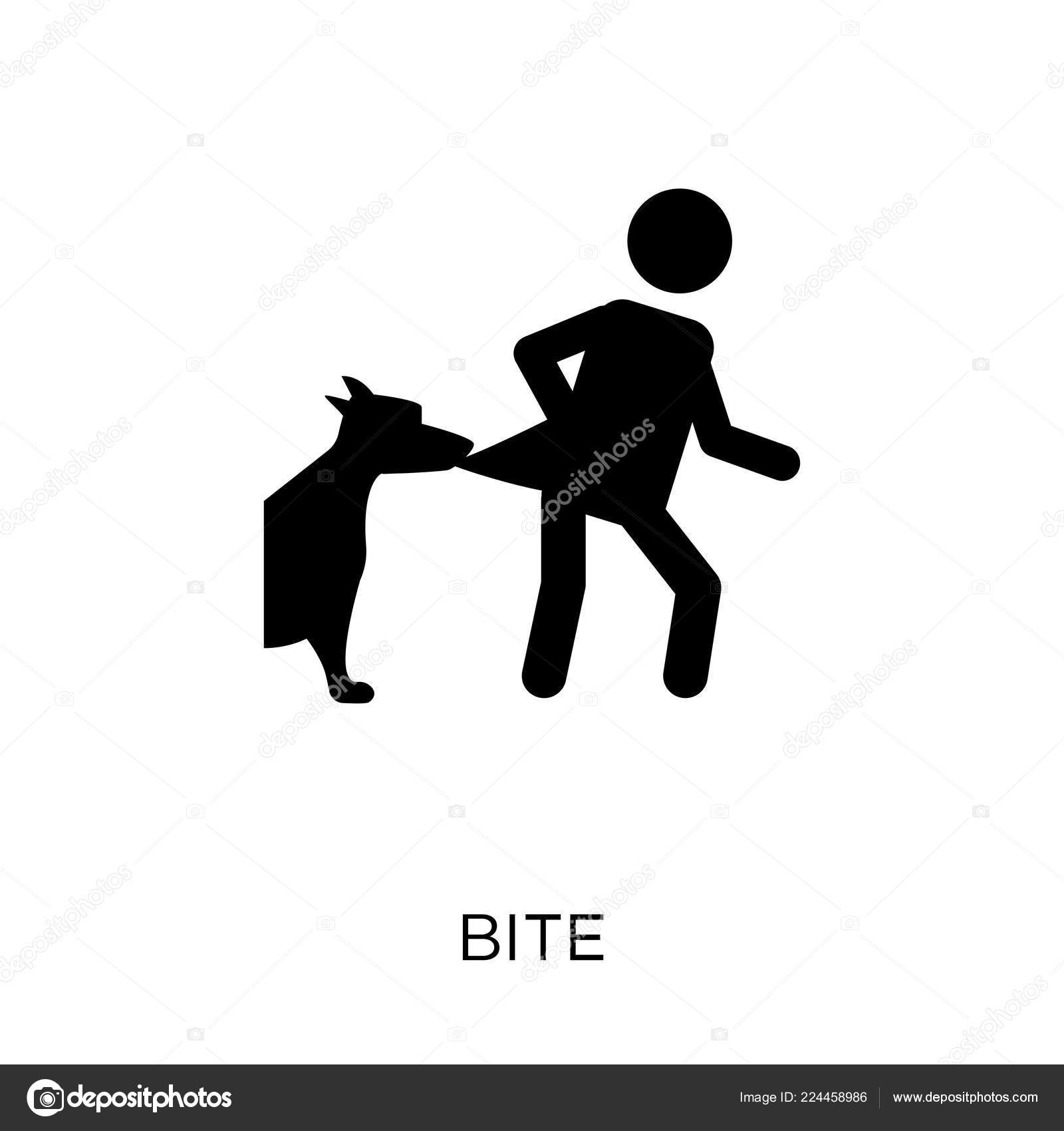 Bite Icon Bite Symbol Design Insurance Collection Stock Vector Image by ...