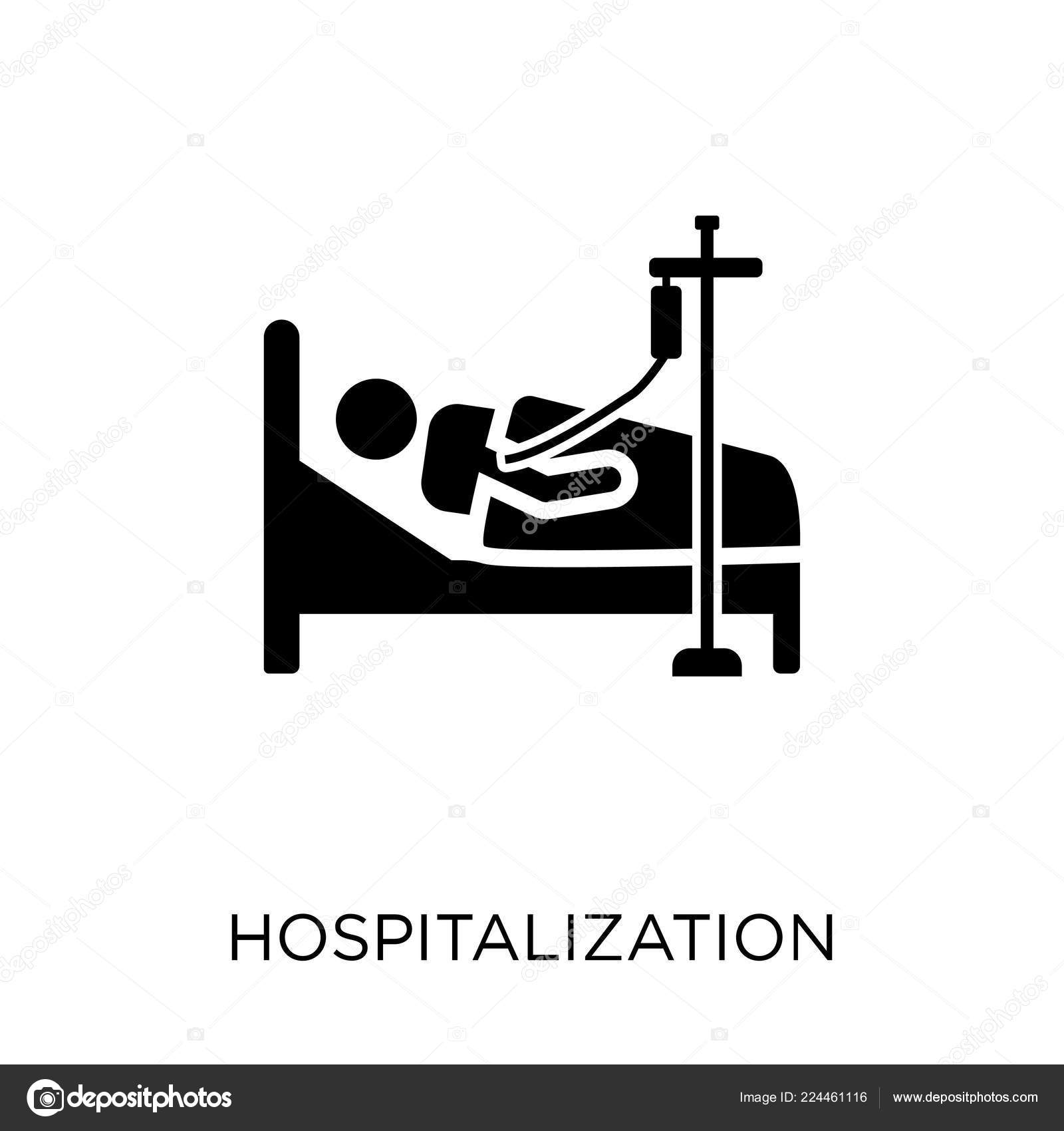 Hospitalization Icon Hospitalization Symbol Design Insurance Collection ...