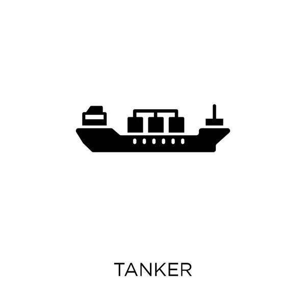 Oil Tanker Ship Icon Oil Tanker Ship Linear Symbol Design Stock Vector ...