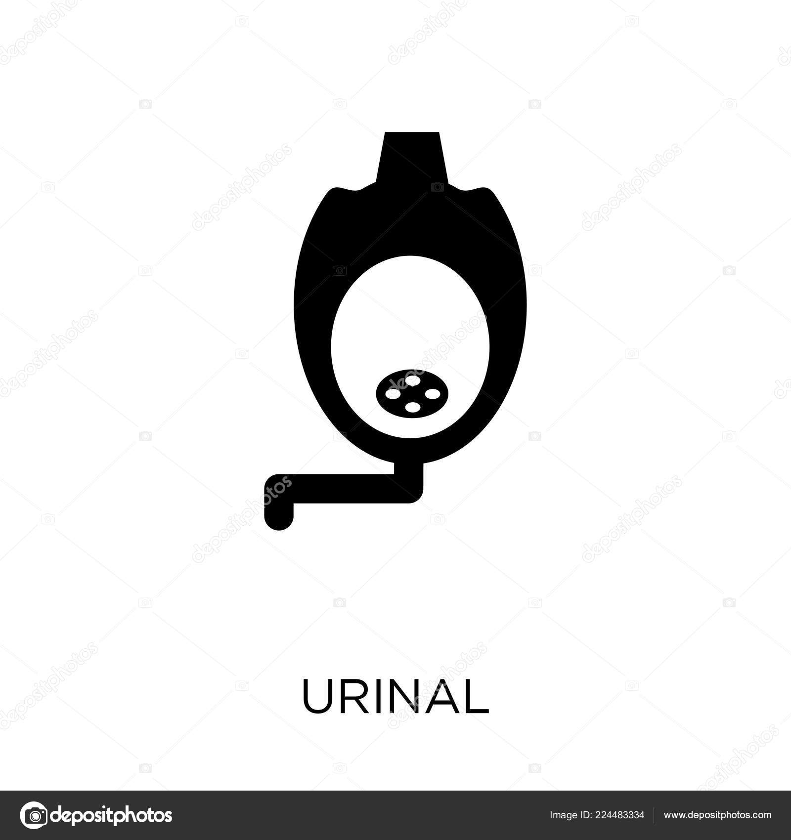 Urinal Icon Urinal Symbol Design Hygiene Collection Simple Element ...