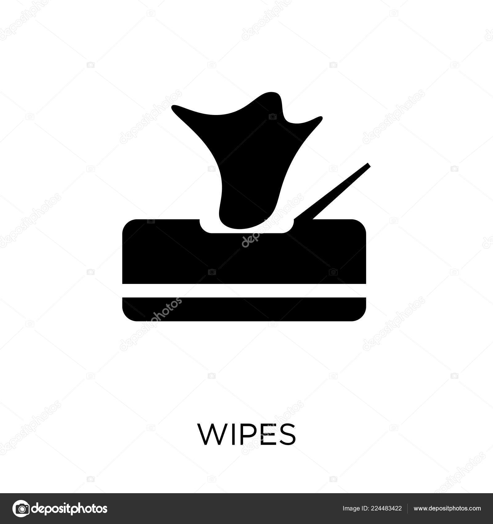 Wipes Icon Wipes Symbol Design Hygiene Collection Simple Element Vector ...