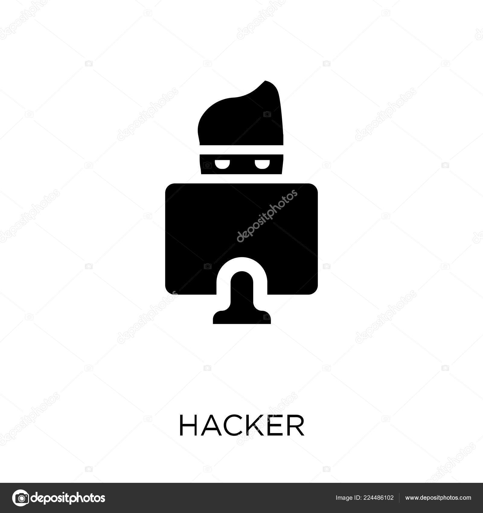 Ícone Hacker Design Símbolo Hacker Coleção Segurança Internet ...