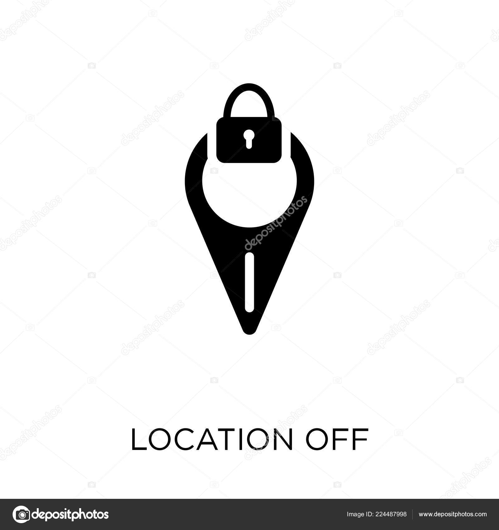 Location Icon Location Symbol Design Maps Locations Collection Simple ...