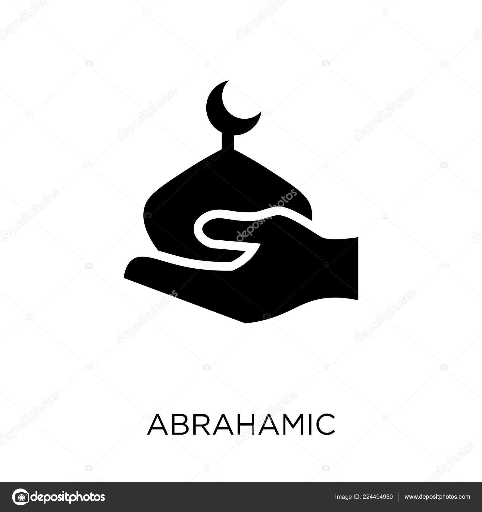 Abrahamic Icon Abrahamic Symbol Design Religion Collection Simple ...
