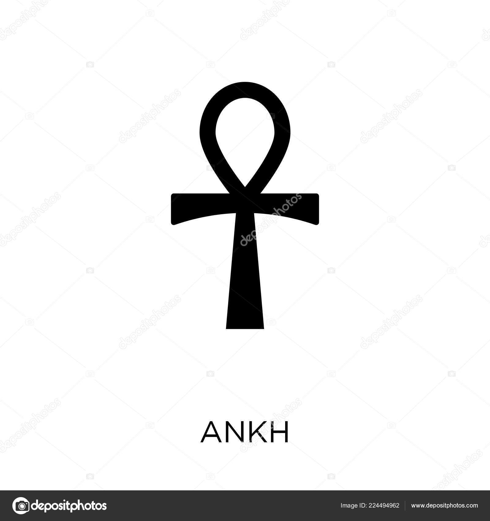 Ankh Icon Ankh Symbol Design Religion Collection Simple Element Vector Stock Vector by ...