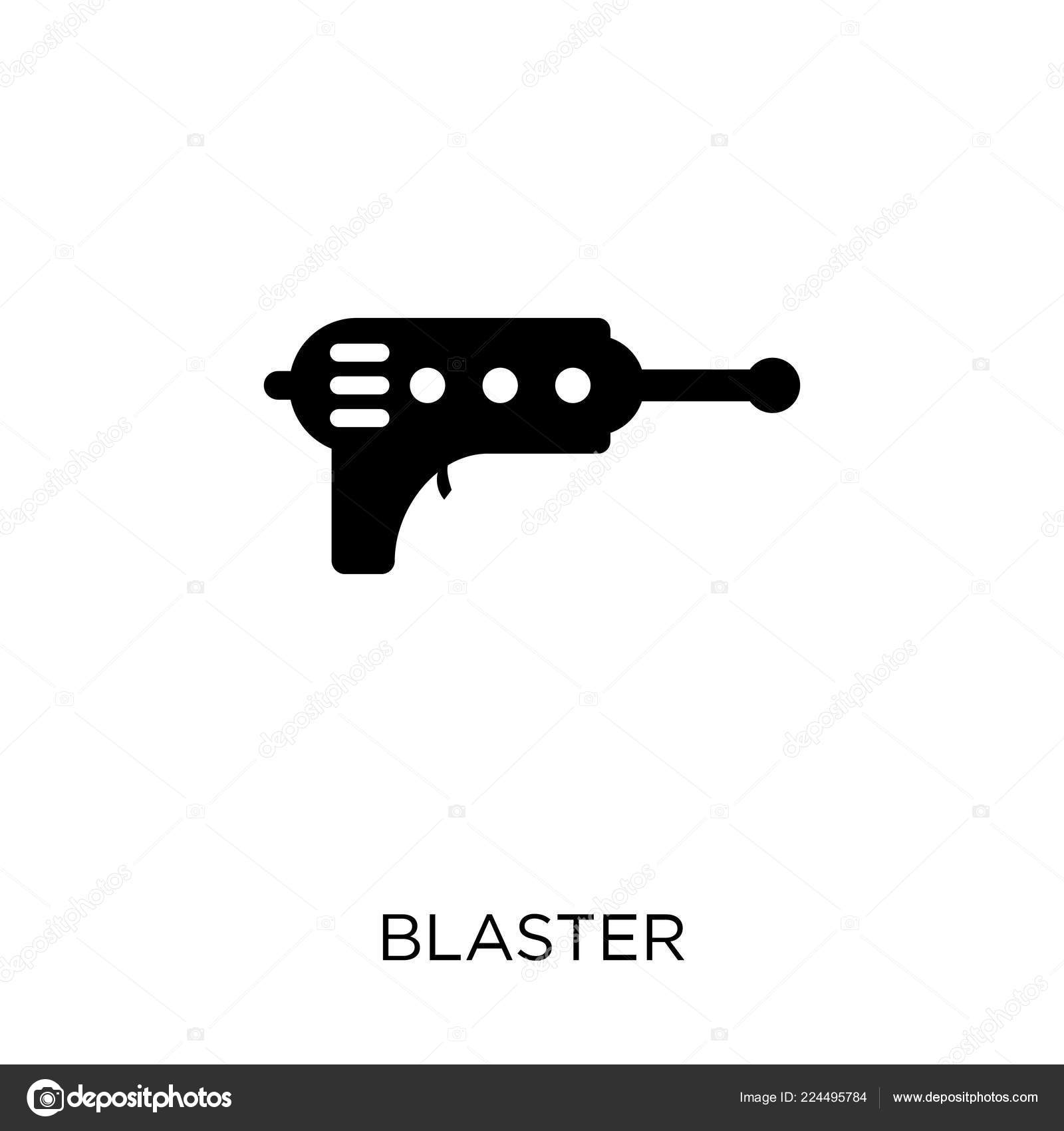 Blaster Icon Blaster Symbol Design Science Collection Simple Element ...