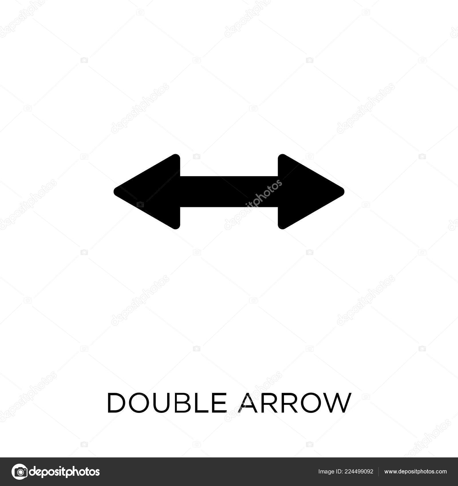Double Arrow Icon Double Arrow Symbol Design Web Navigation Collection ...