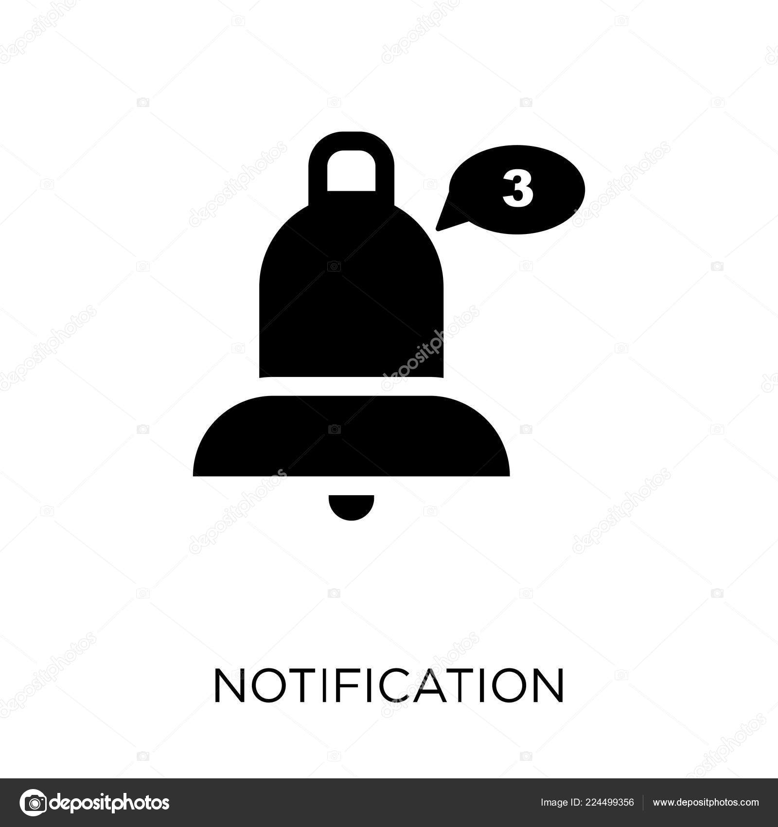 Notification Icon Notification Symbol Design User Interface Collection ...
