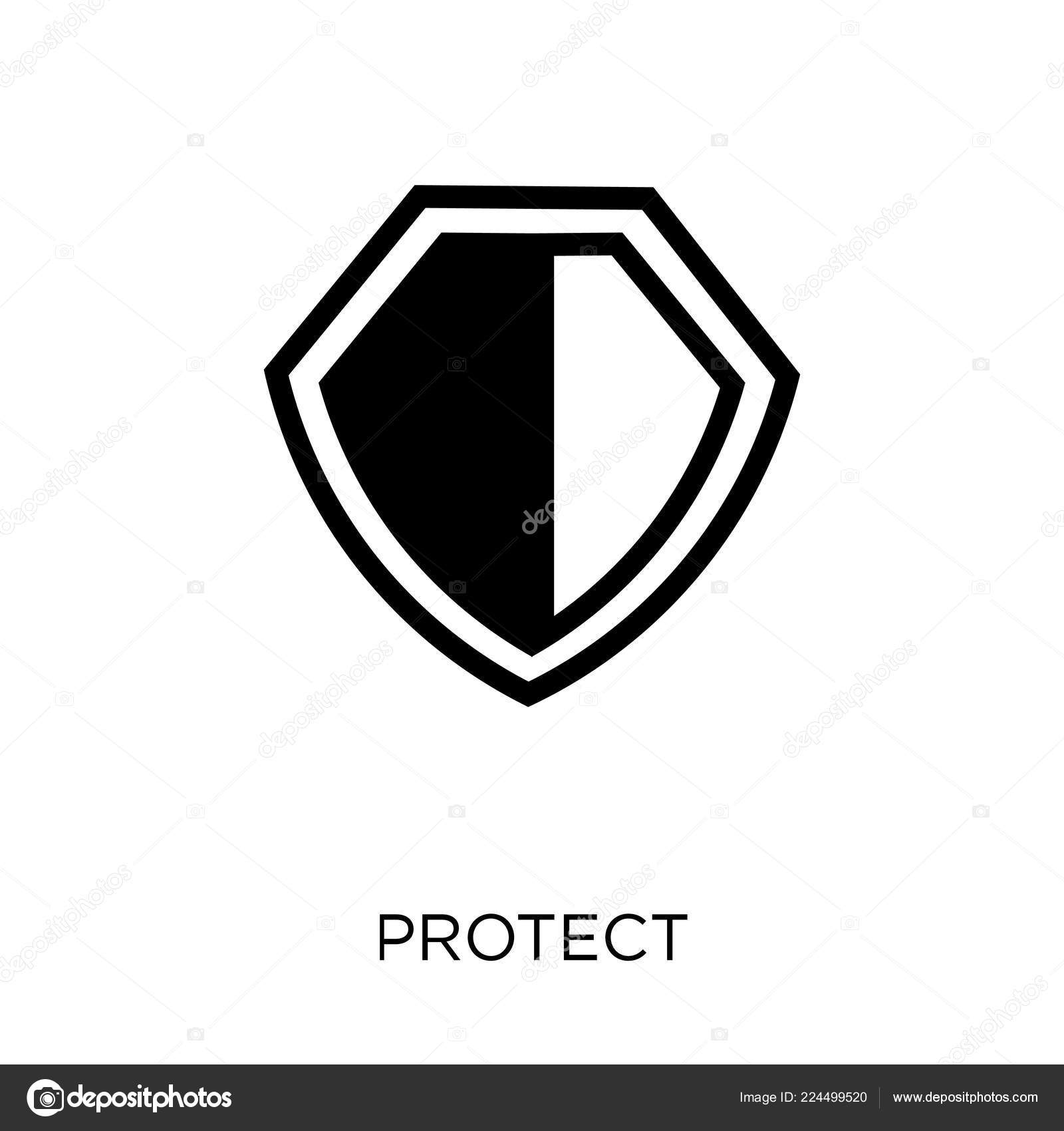 Protect Icon Protect Symbol Design User Interface Collection Simple ...