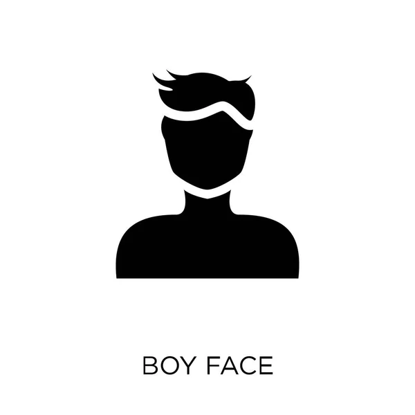 Boy Face Glasses Icon Boy Face Glasses Symbol Design People Stock ...