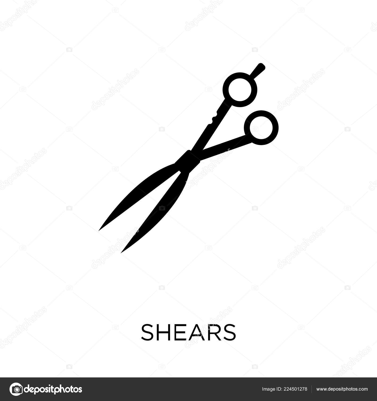 Shears Icon Shears Symbol Design Agriculture Farming Gardening ...