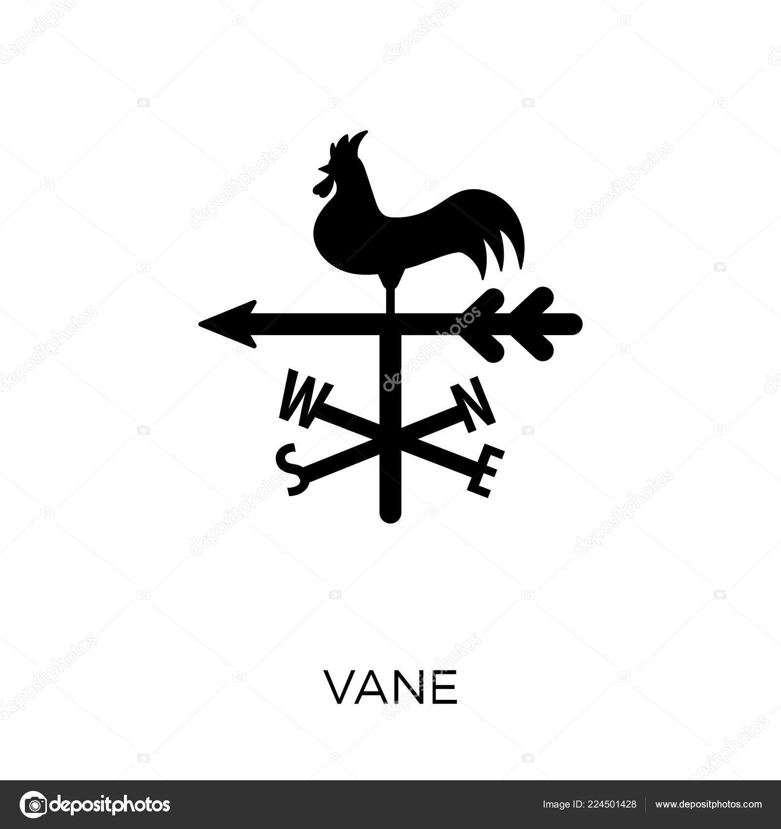 Vane Icon Vane Symbol Design Agriculture Farming Gardening Collection ...