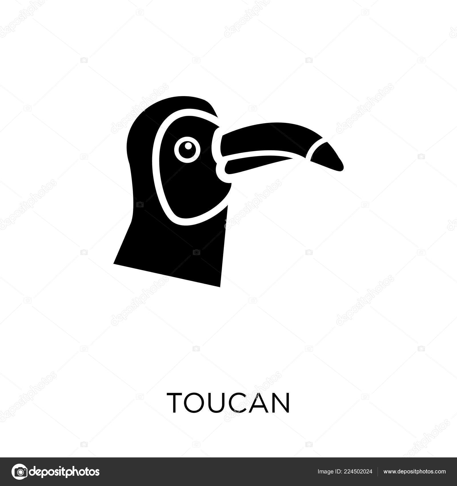 Toucan Icon Toucan Symbol Design Animals Collection Simple Element ...