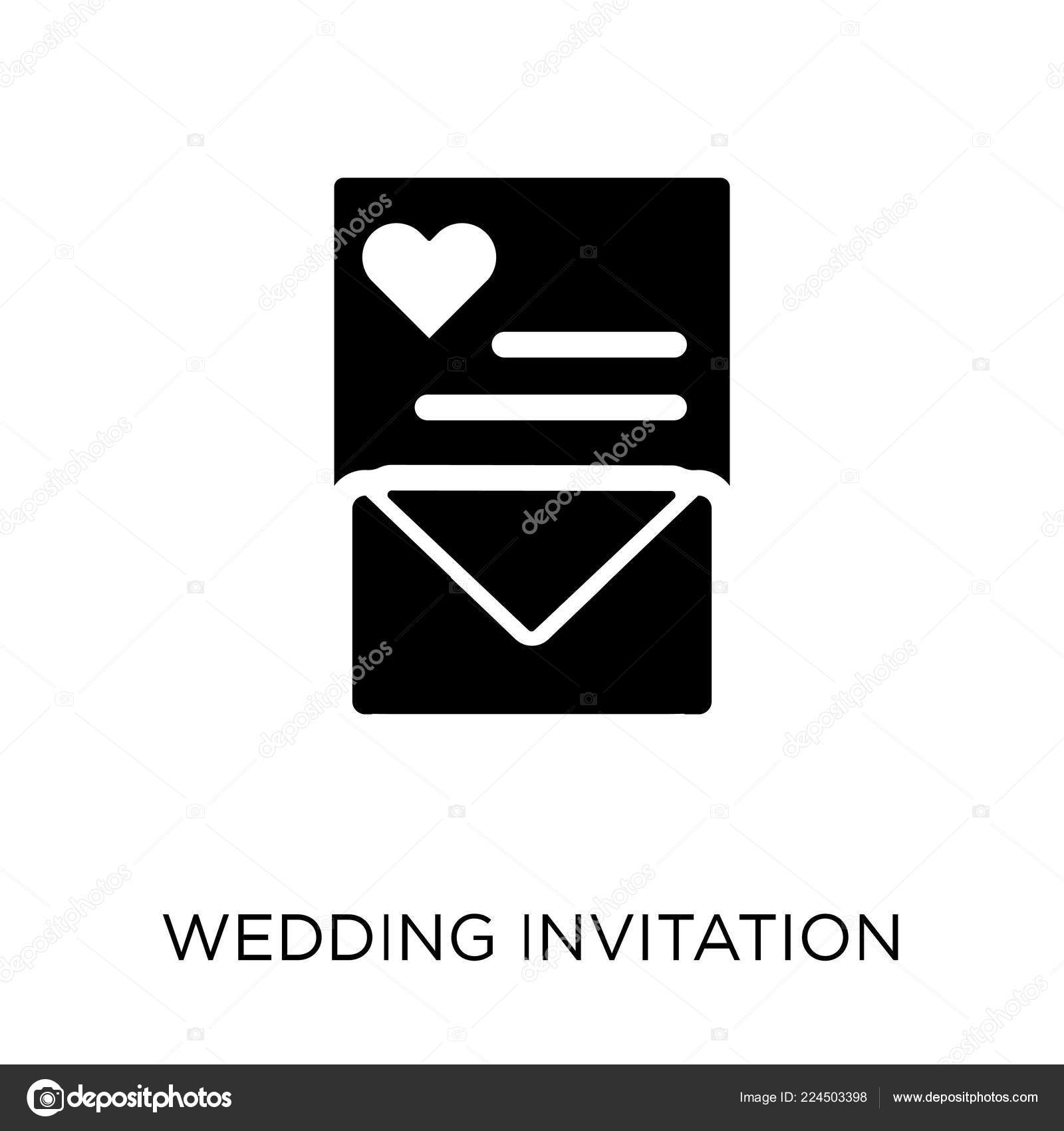 Wedding Invitation Icon Wedding Invitation Symbol Design Wedding Love ...