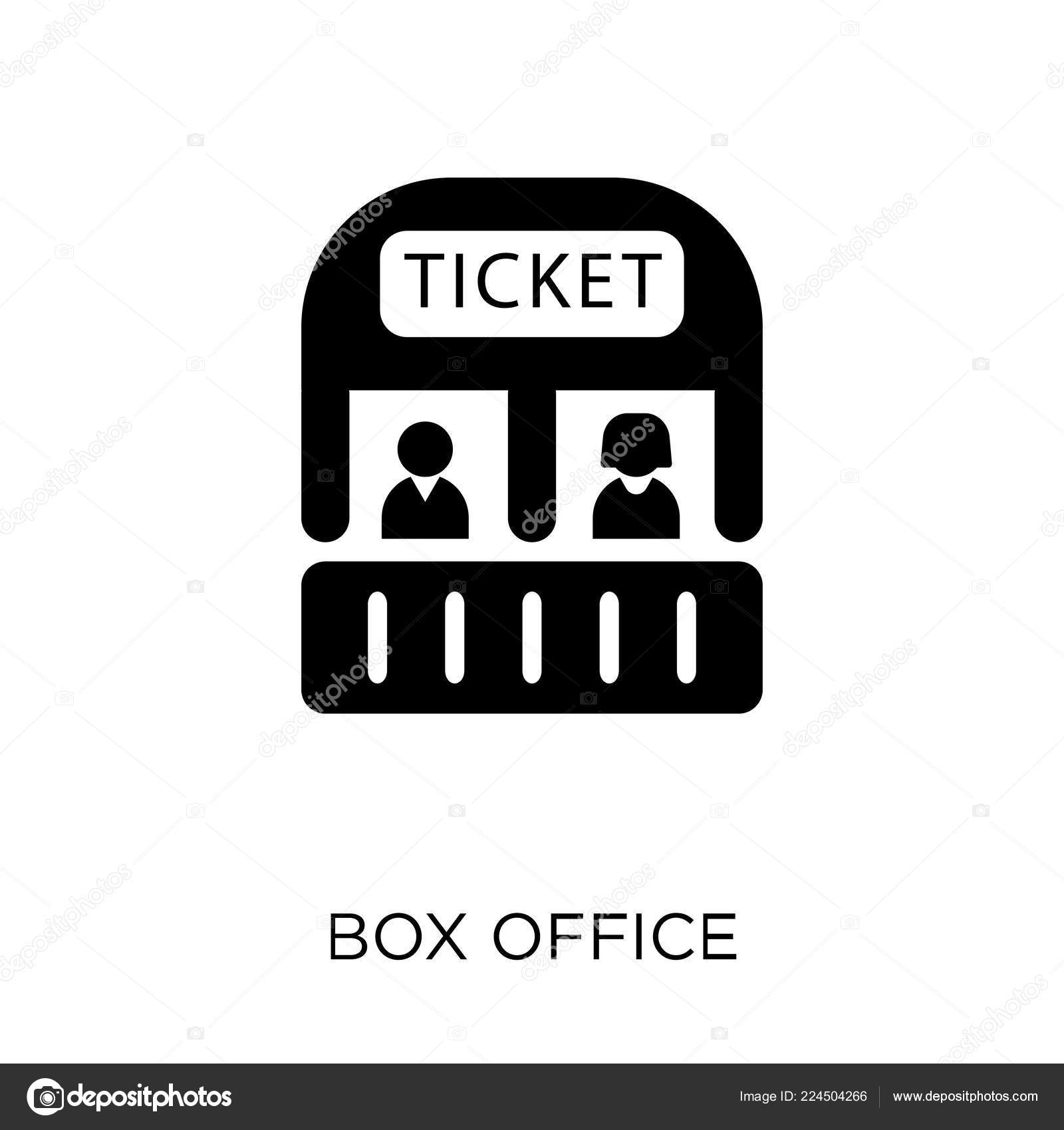 Box Office Icon Box Office Symbol Design Cinema Collection Simple ...