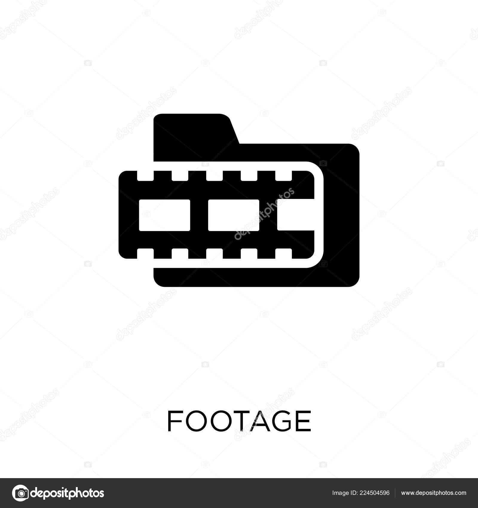 Footage Icon Footage Symbol Design Cinema Collection Simple Element ...