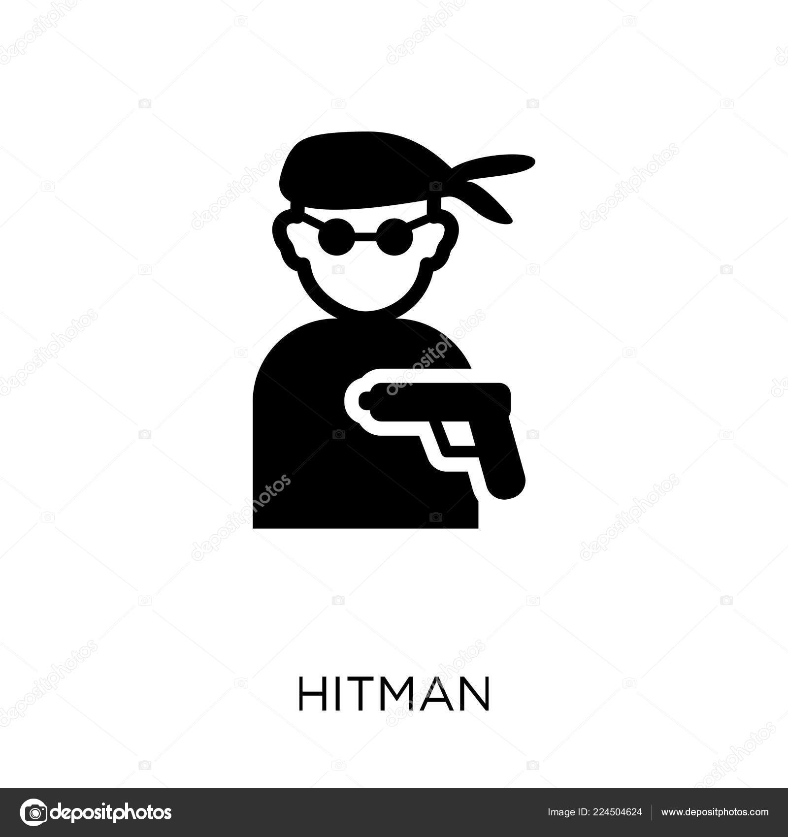Hitman Icon Hitman Symbol Design Cinema Collection Simple Element ...