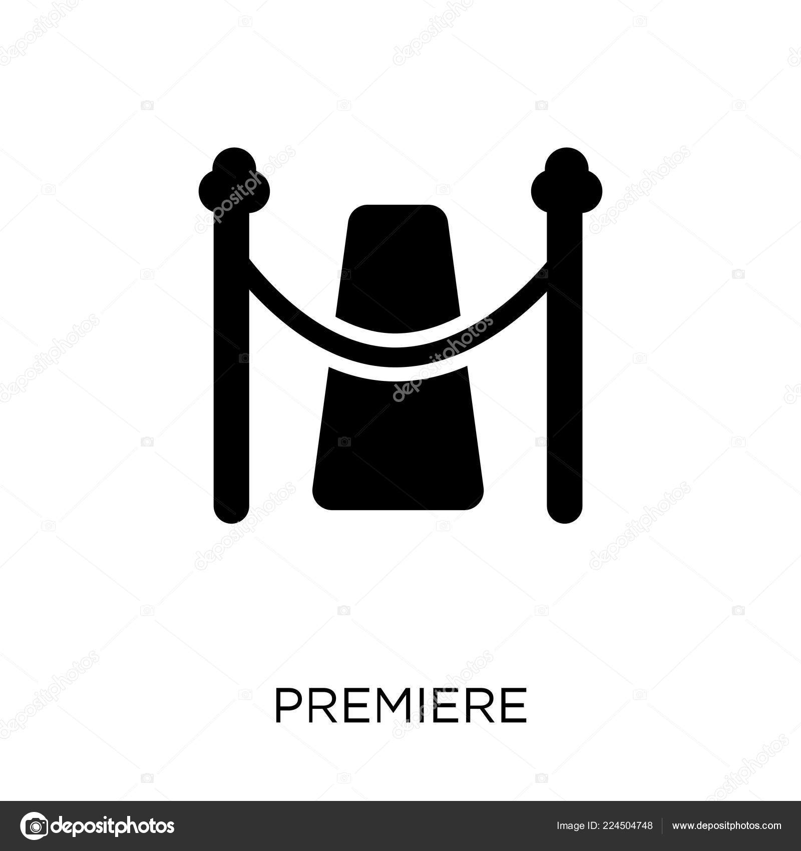 Premiere Icon Premiere Symbol Design Cinema Collection Simple Element ...