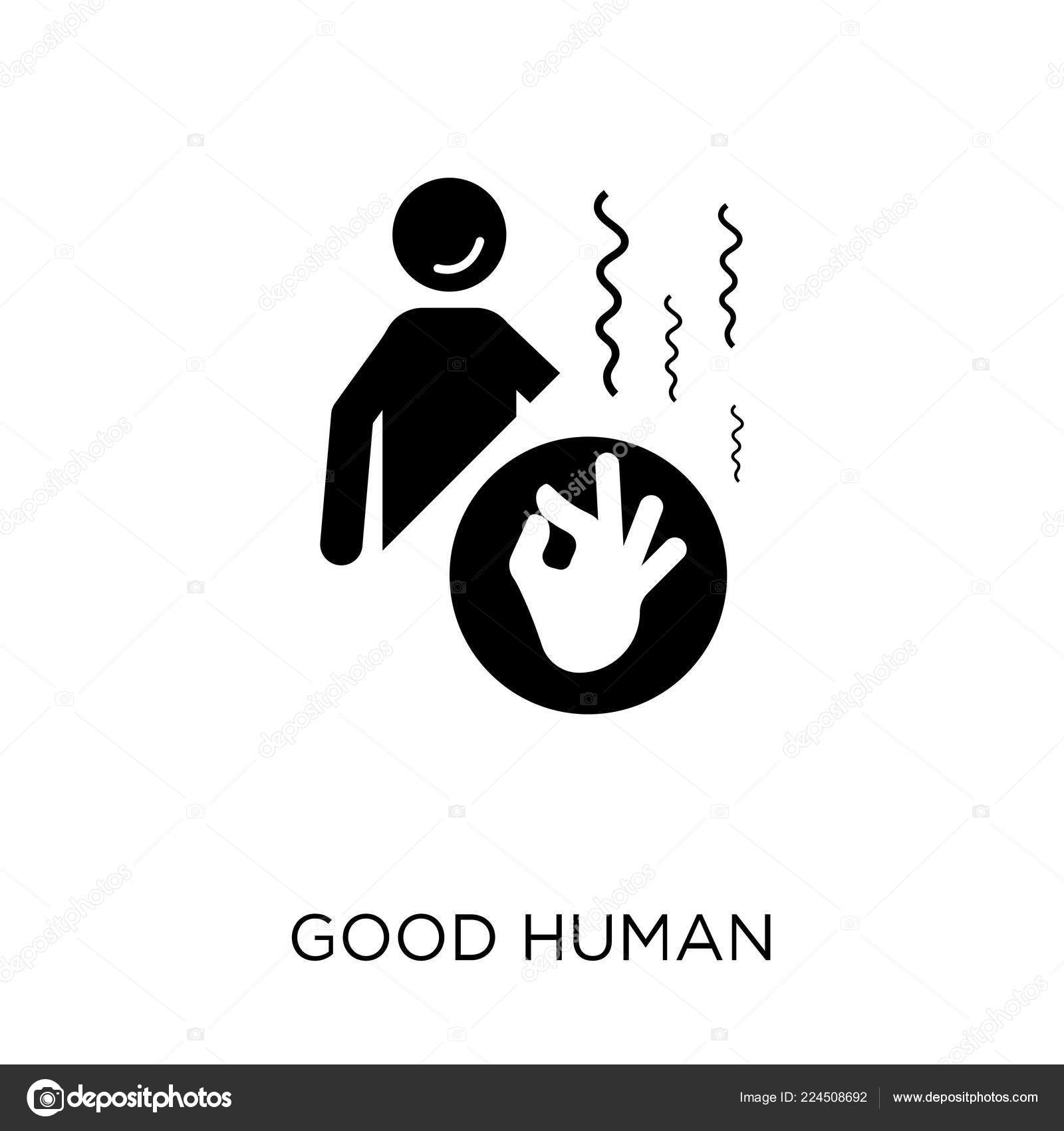 Good Human Icon Good Human Symbol Design Feelings Collection Simple ...